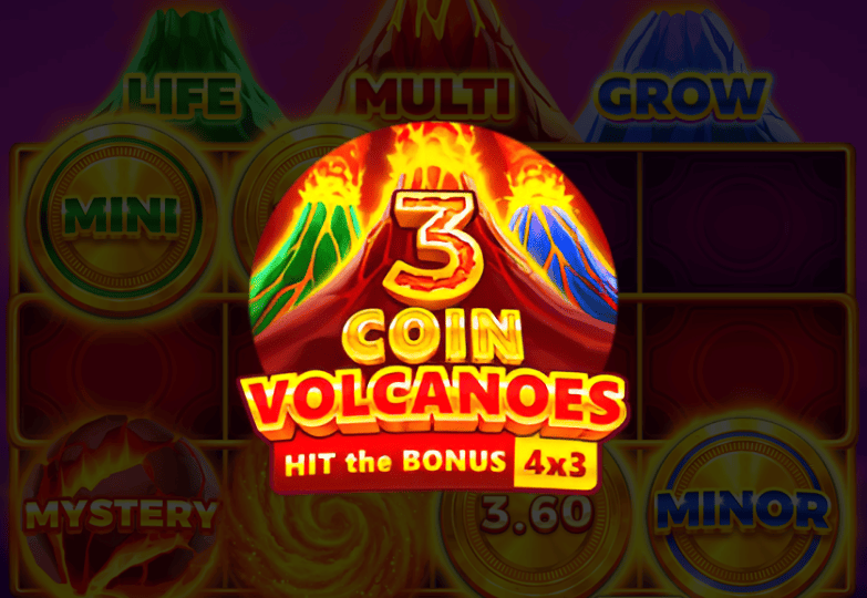 3 Coin Volcanoes: демо-режим, правила игры, описание слота